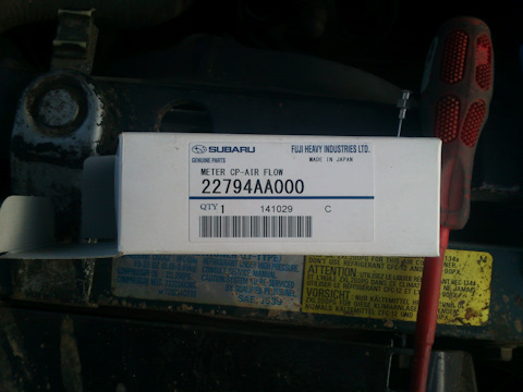 22794AA000 Датчик расхода воздуха SUBARU | Запчасти на DRIVE2