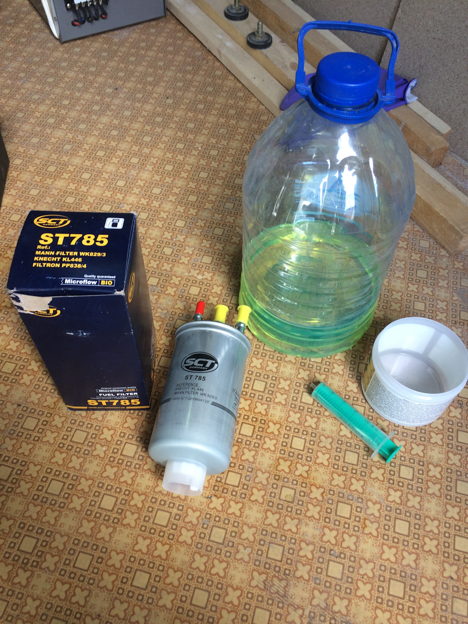 ST785 Топливный фильтр SCT | Запчасти на DRIVE2