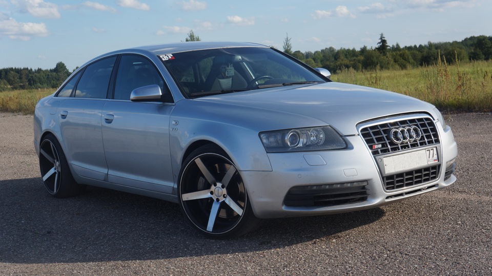 Начало БЖ. Летняя фотосессия — Audi S6 (C6), 5,2 л, 2007 года ...