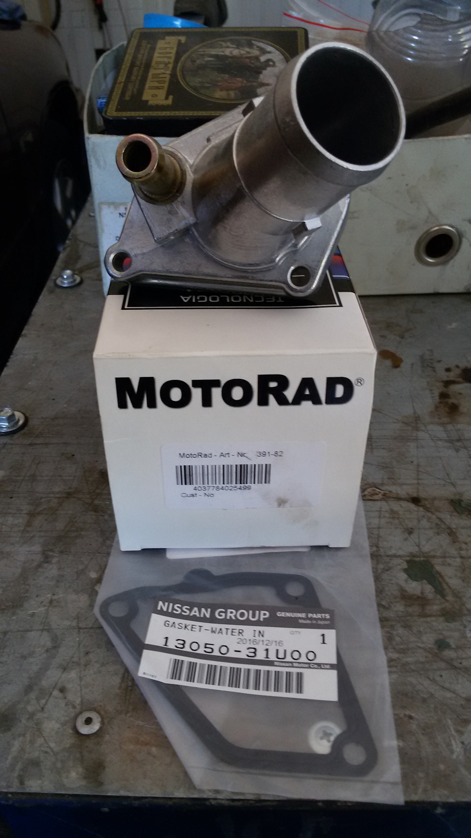 1305031U00 Прокладка термостата (корпуса) NISSAN INFINITI | Запчасти на ...