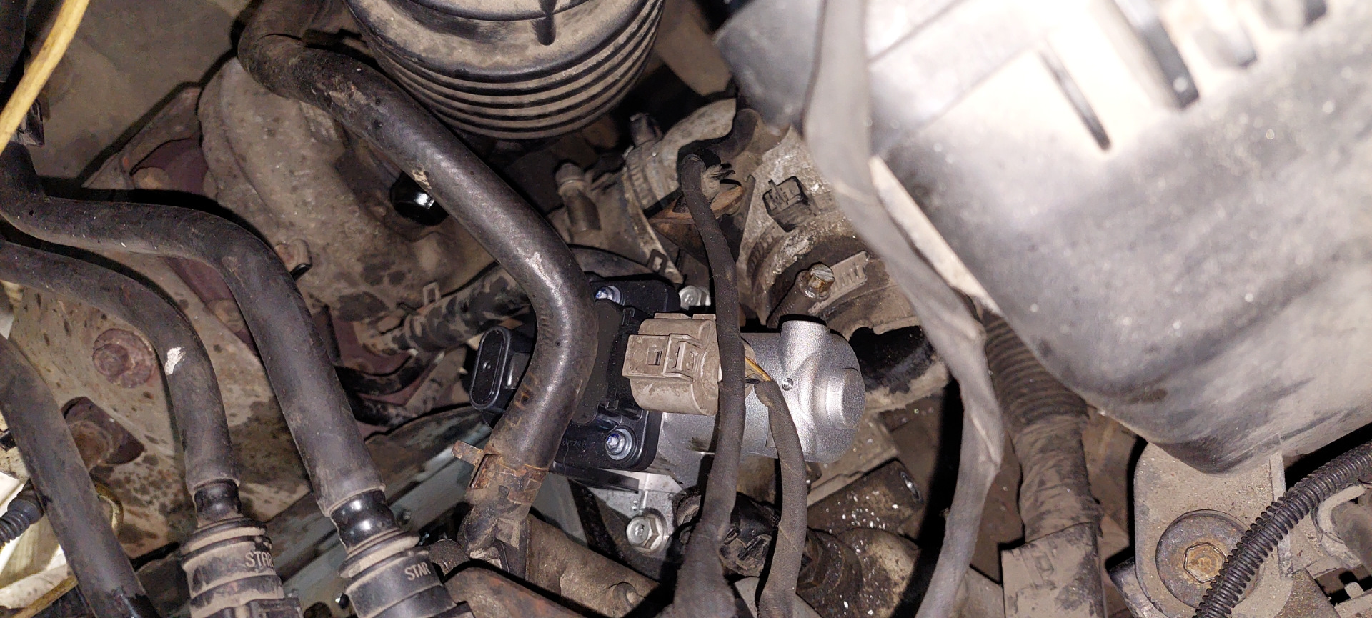 Замена цепи ГРМ и немного еще — Hyundai Santa Fe (2G), 2,2 л, 2010 года ...