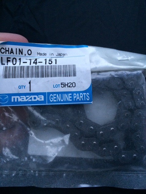 LF0114151 Комплект цепи ГРМ LF-VE, L8-DE Mazda | Запчасти на DRIVE2