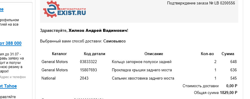 вдруг подойдут-потом отпишусь по размерам — Chevrolet Tahoe (GMT400), 5 ...