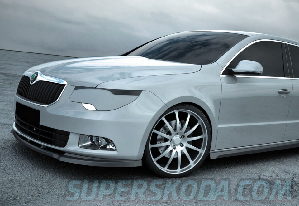 Superb [front bumper DTM spoiler] — DRIVE2