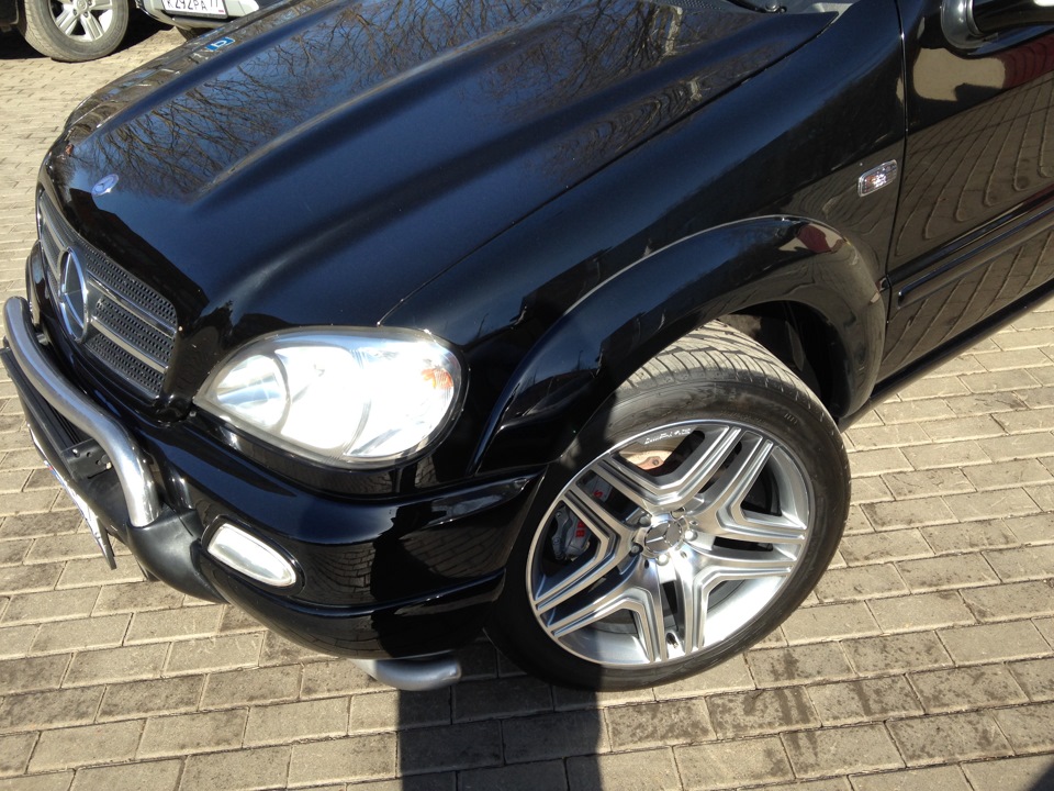 Типа весна — Mercedes-Benz ML 55 AMG (W163), 5,5 л, 2001 года | просто ...