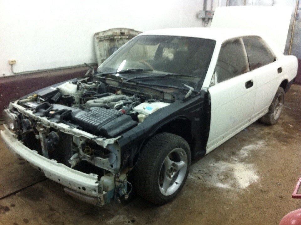 New life: мавиль — Nissan Gloria (9G), 2 л, 1995 года | своими руками ...