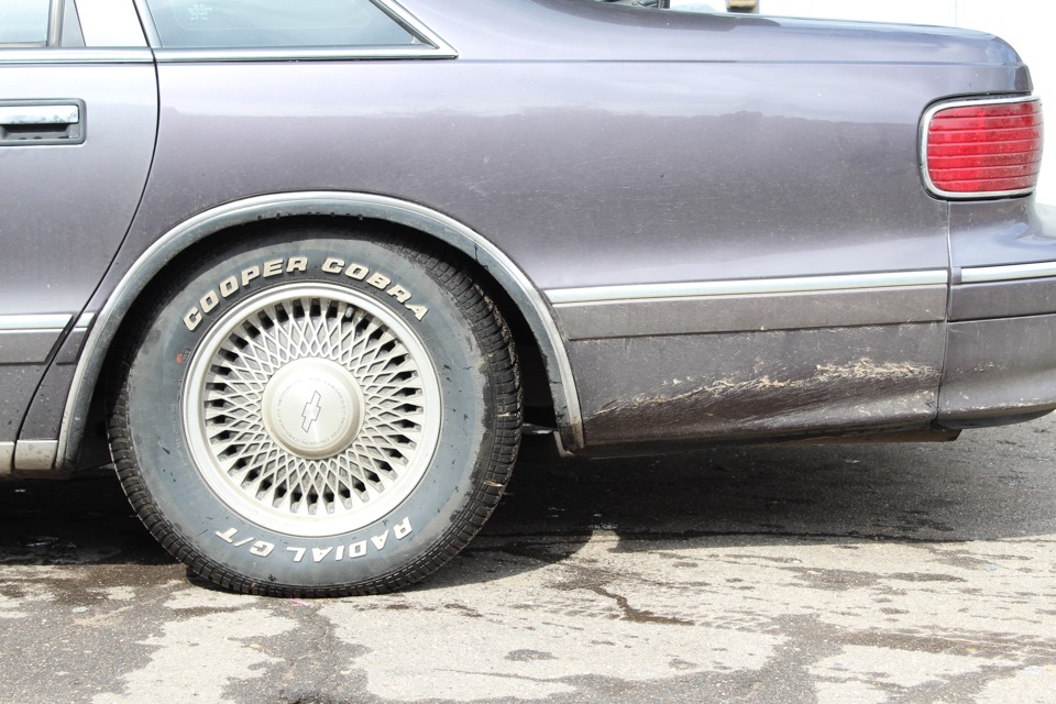 Замена задних пружин! — Chevrolet Caprice (4G), 4,3 л, 1993 года ...