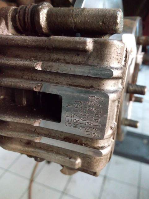 1064001722 Суппорт задний левый GEELY | Запчасти на DRIVE2