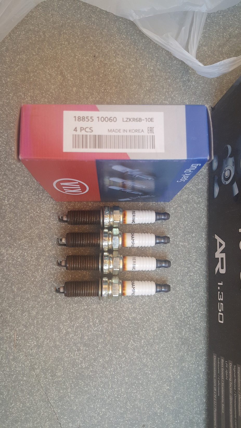 1885510060 СВЕЧИ ЗАЖИГАНИЯ KIA HYUNDAI | Запчасти на DRIVE2