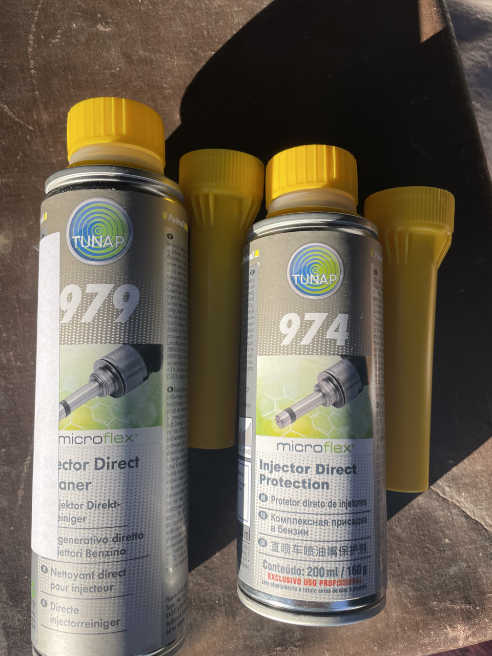 Tunap 979 и 974 — очистка и профилактика загрязнения форсунок ...