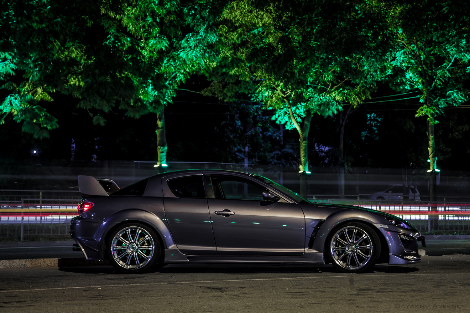 Еще пара ночных фото — Mazda RX-8, 1,3 л, 2007 года | фотография | DRIVE2