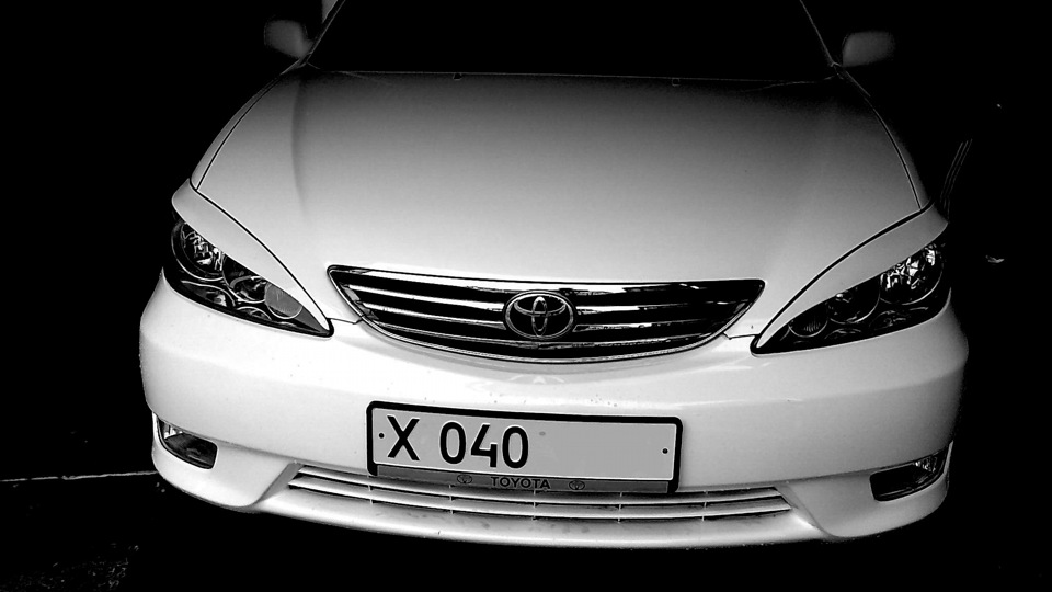 Toyota Camry (XV30) 2.4 бензиновый 2005 | White на DRIVE2