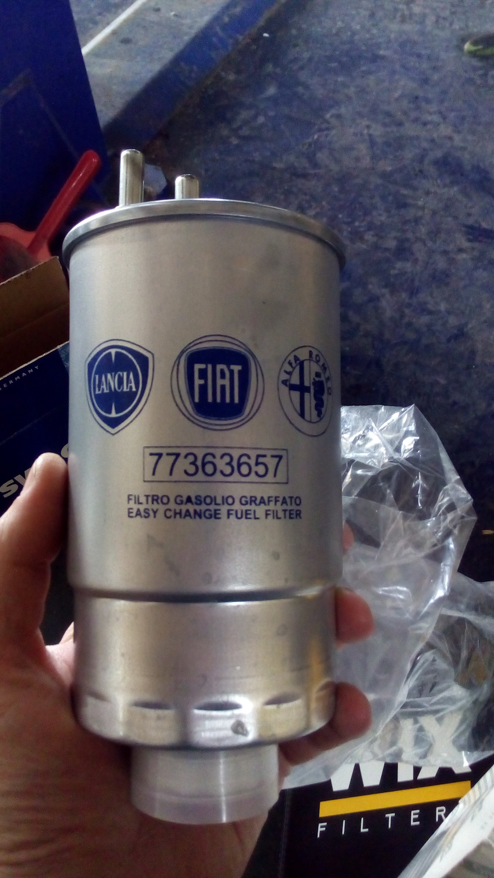 77363657 Фильтр топливный FIAT ALFA LANCIA | Запчасти на DRIVE2
