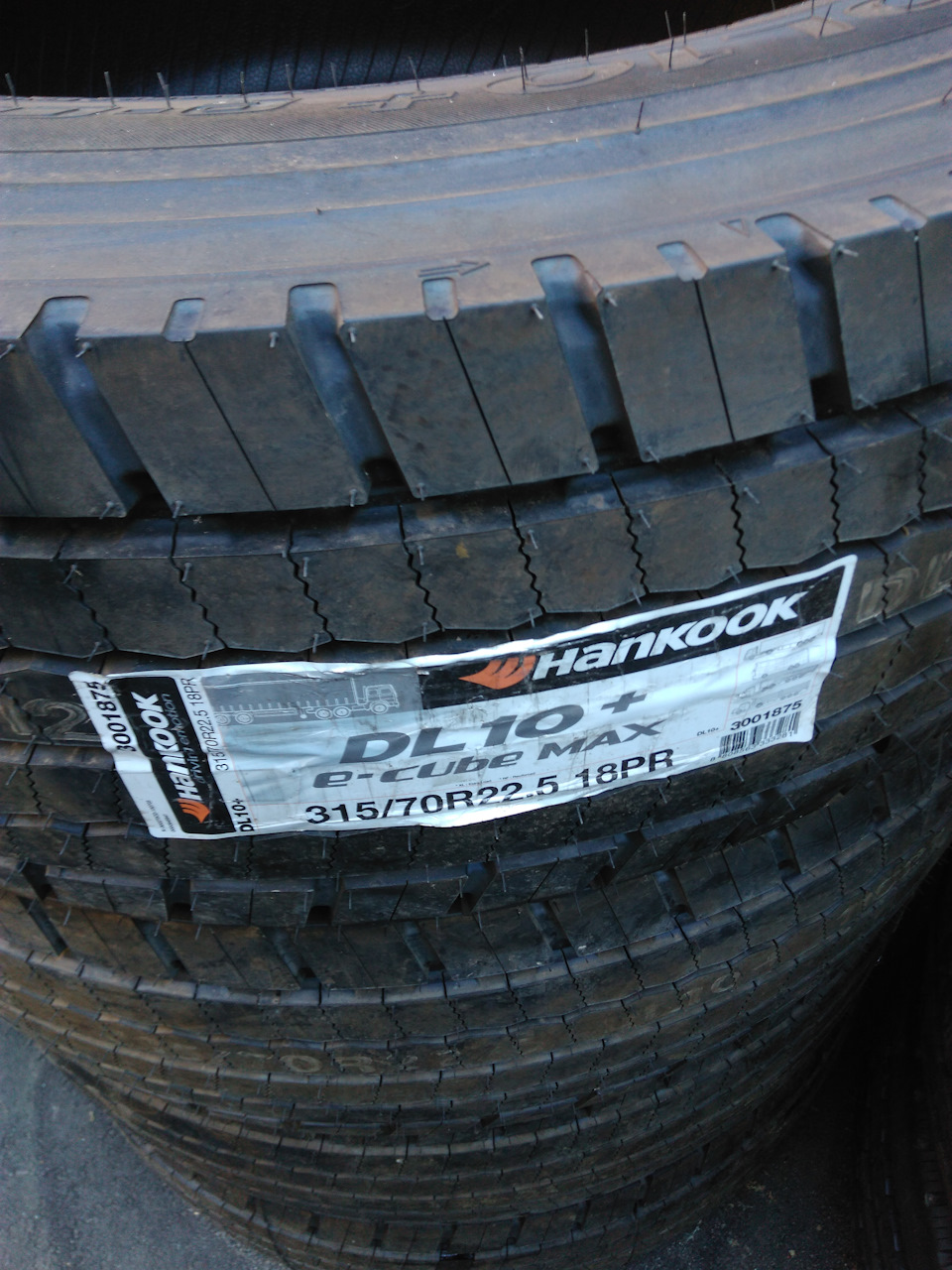 В наличие Шины ведущие грузовые Hankook DL10+ Корея 315/70 R22,5 154 ...