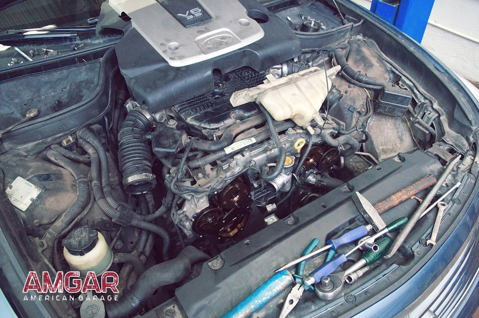 #12 лечим P0014, P0024 — Infiniti G35 Sedan (V36), 3,5 л, 2007 года ...