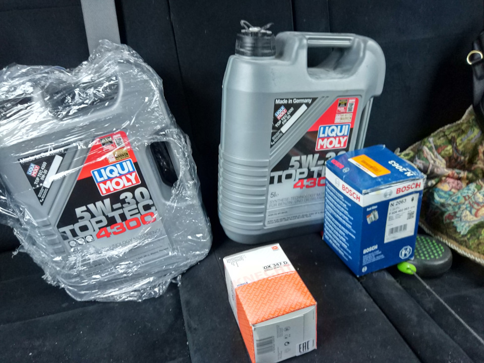 Замена масла и топливного фильтра — Honda Civic Hatchback (8G), 2,2 л ...