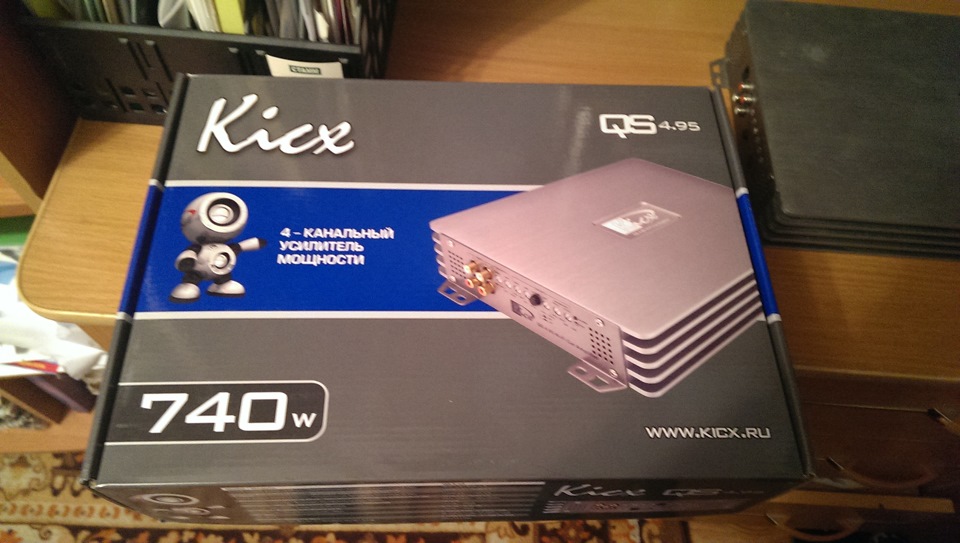 Купил усилитель Kicx QS 4.95) — Toyota Carina (7G), 1,8 л, 1997 года | автозвук | DRIVE2
