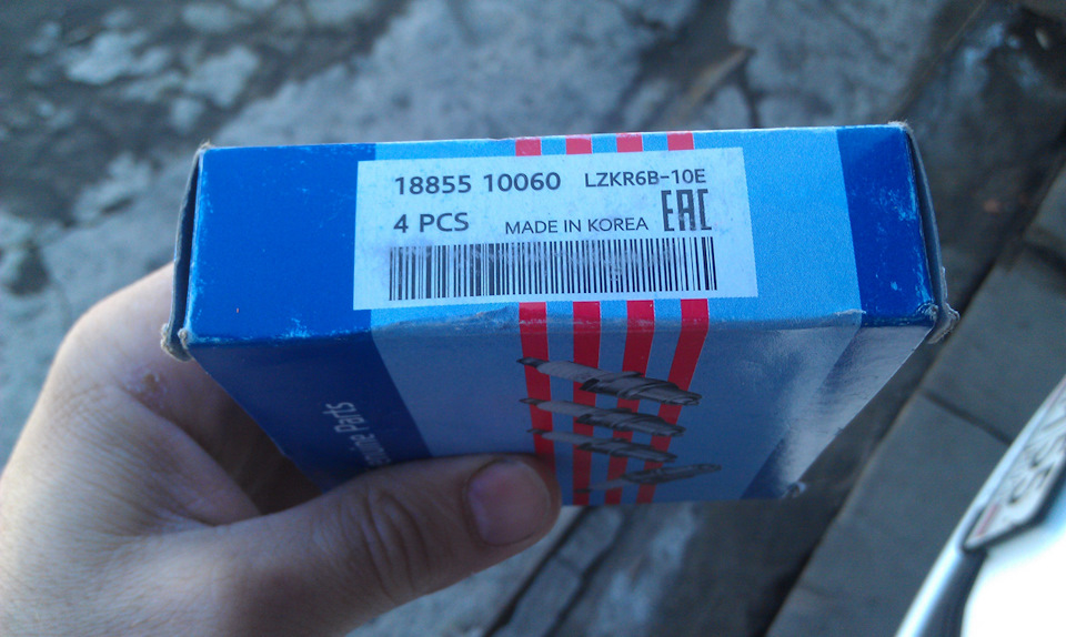 1885510060 СВЕЧИ ЗАЖИГАНИЯ KIA HYUNDAI | Запчасти на DRIVE2