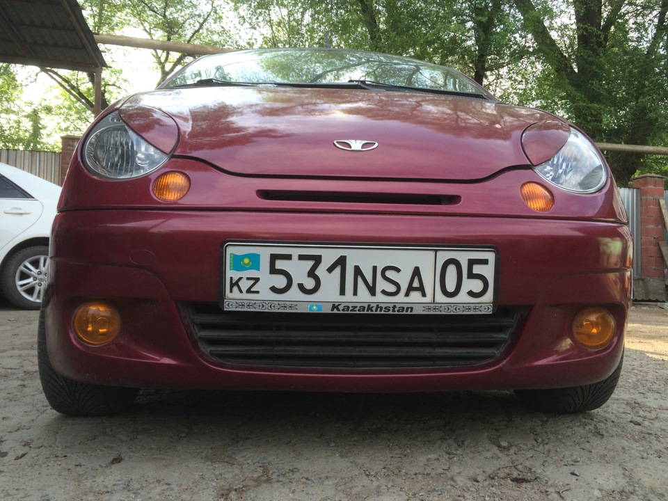 Не большие изменение в Матизе — Daewoo Matiz (M100/M150), 0,8 л, 2011 ...
