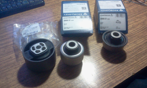 2889801 Сайлентблок рычага подвески LEMFORDER | Запчасти на DRIVE2