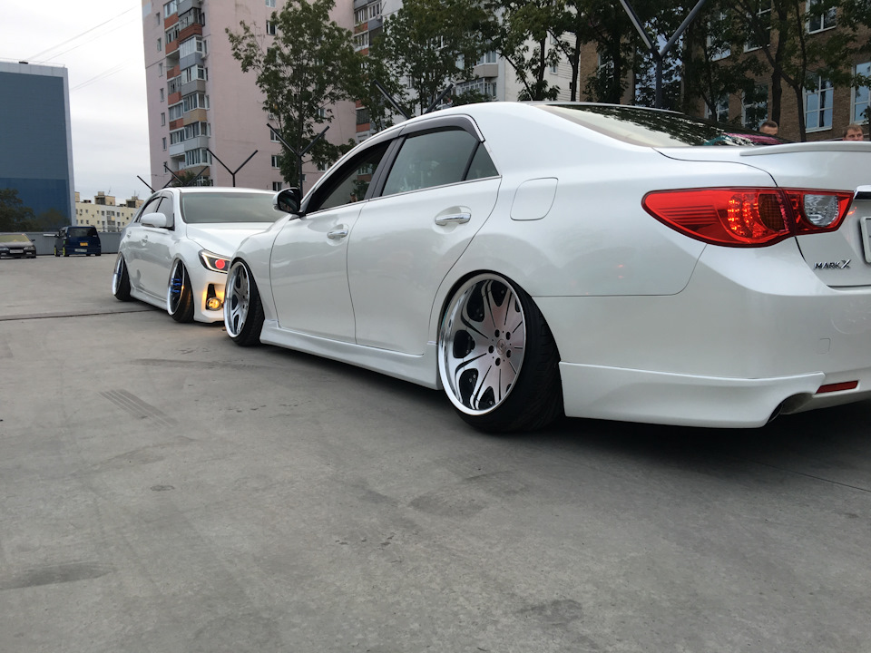 ВРЕМЕННО продаю свои диски Work Varianza D3S — Toyota Mark X (GRX130 ...