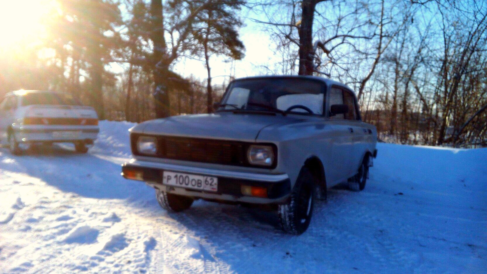 Зимние фото — Москвич 2140 SL, 1,5 л, 1984 года | фотография | DRIVE2