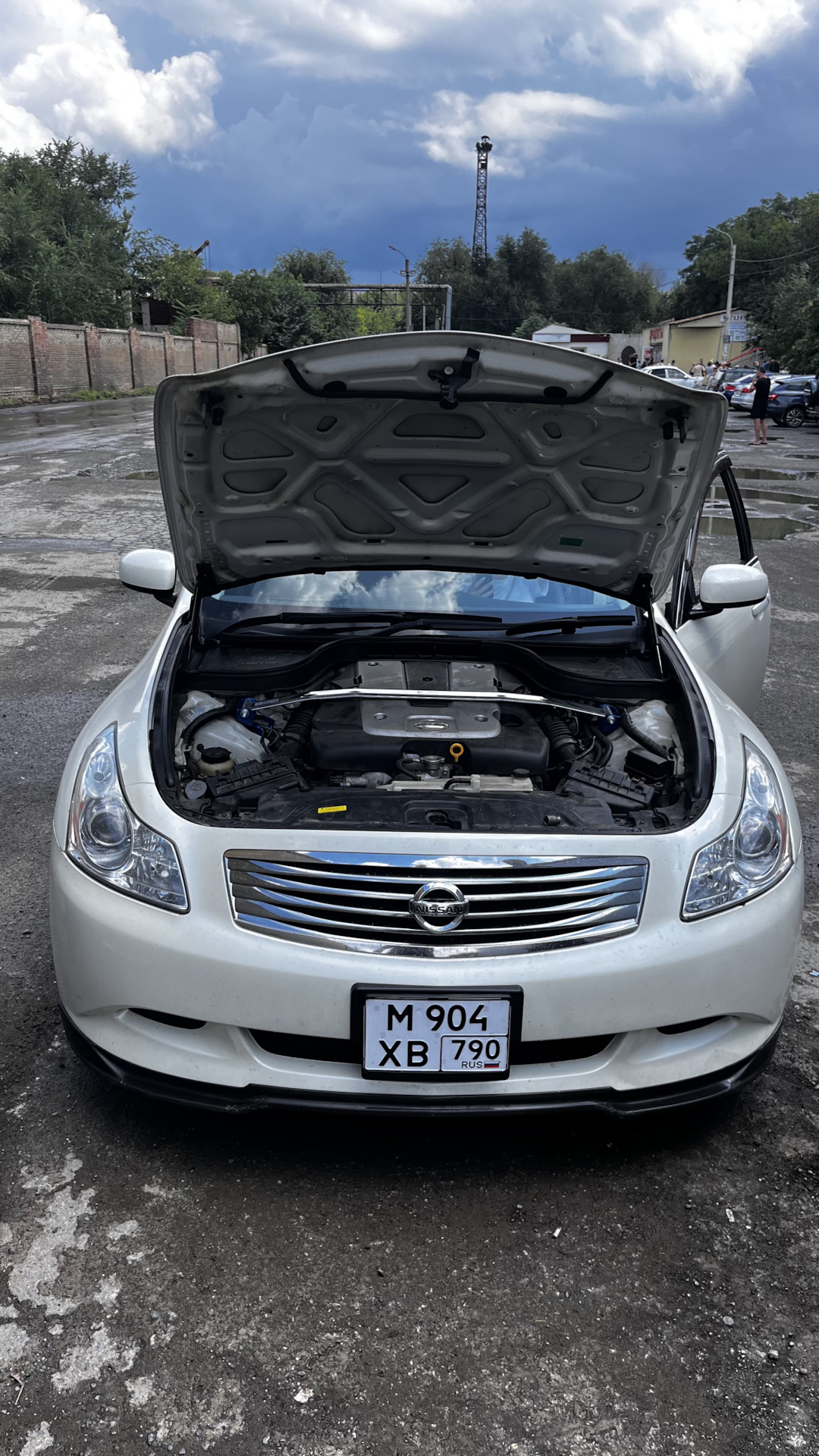 Распорка Cusco. — Nissan Skyline (V36), 3,5 л, 2007 года | тюнинг | DRIVE2