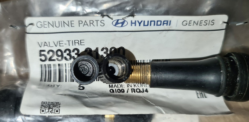 Быстрый обзор вентилей для бескамерных шин Hyundai KIA 5293331300 ...