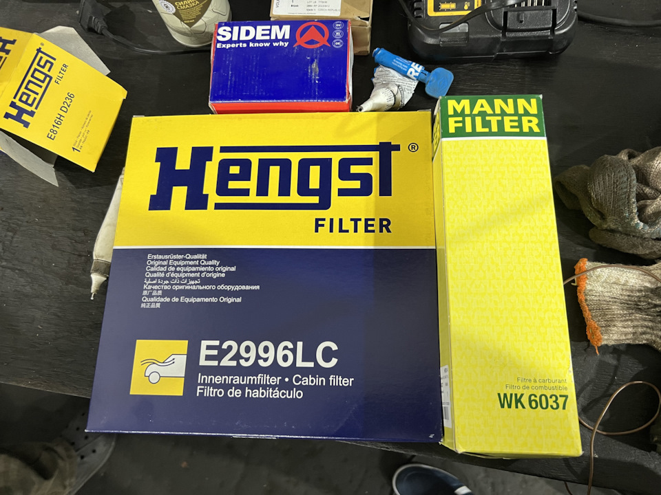 Очередное ТО — замена масла в ДВС, фильтров + ревизия ходовой части ...