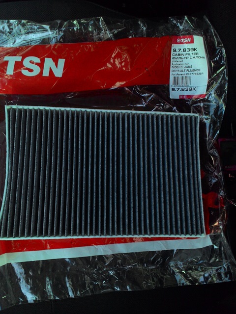 272774936R Фильтр салона RENAULT | Запчасти на DRIVE2