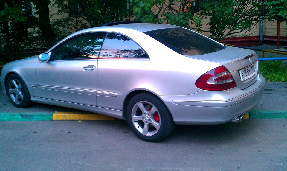 Улучшайзинг — Mercedes-Benz CLK (W209), 2,7 л., 2004 года | визит на сервис | DRIVE2