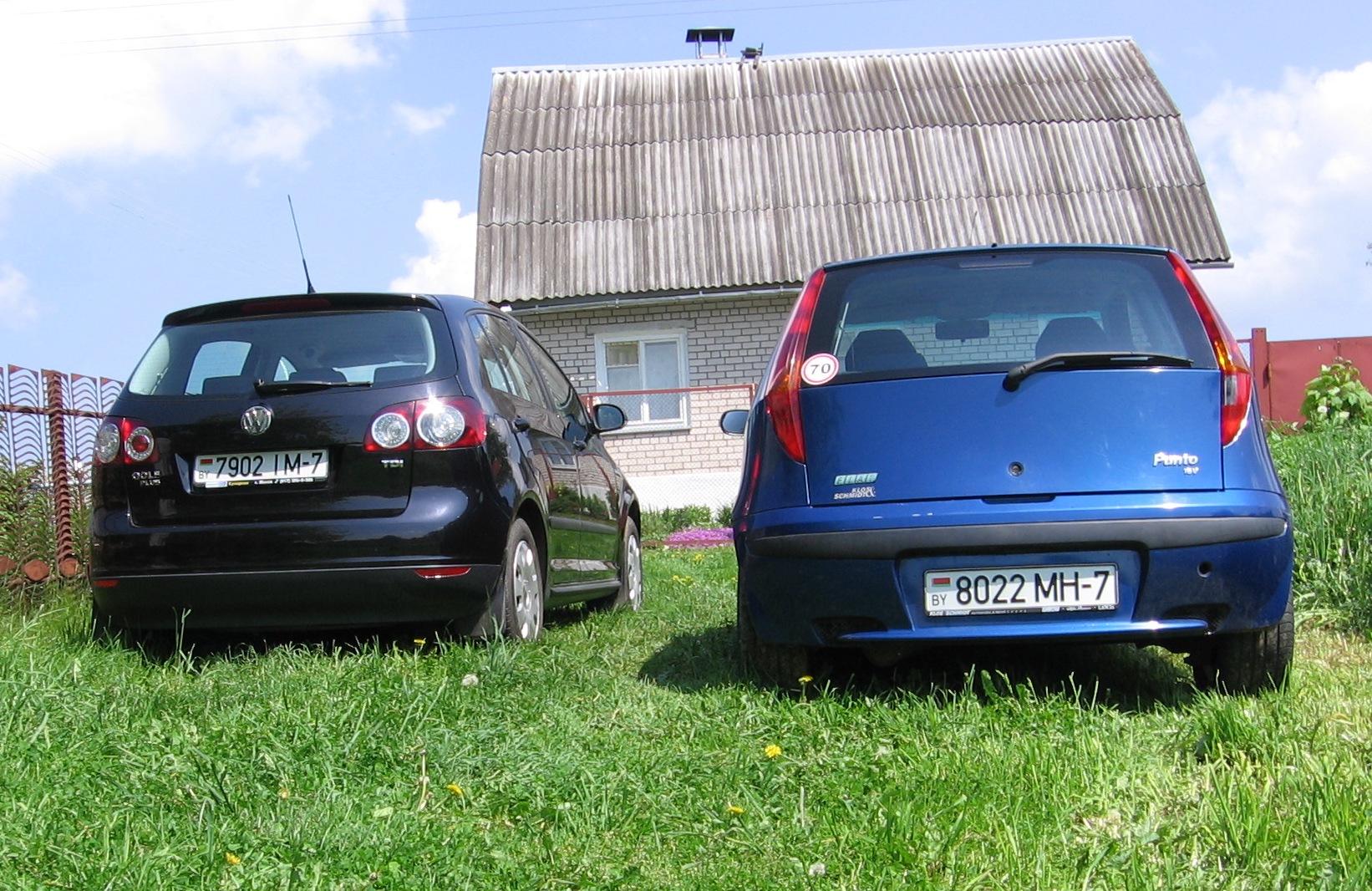 Встетились как-то итальянец и немец… — FIAT Punto II, 1,2 л, 2002 года ...