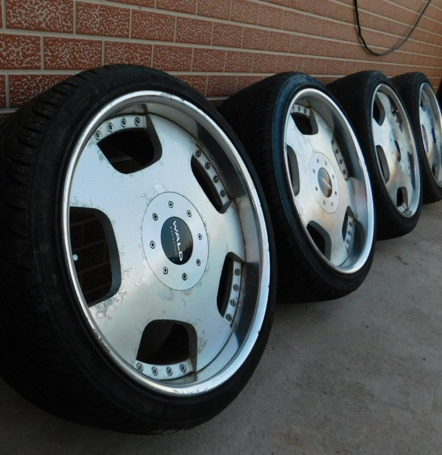 WALD duchatelet exchange 3pc 18" — Mercedes-Benz SL-Class (R129), 3,2 л ...