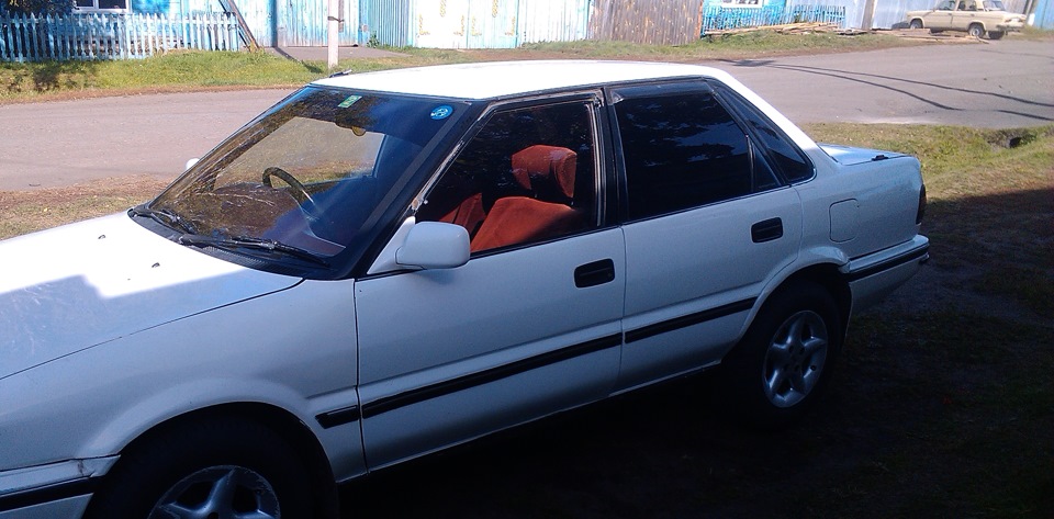 Первое преображение! — Toyota Sprinter (90), 1,5 л, 1989 года | тюнинг ...