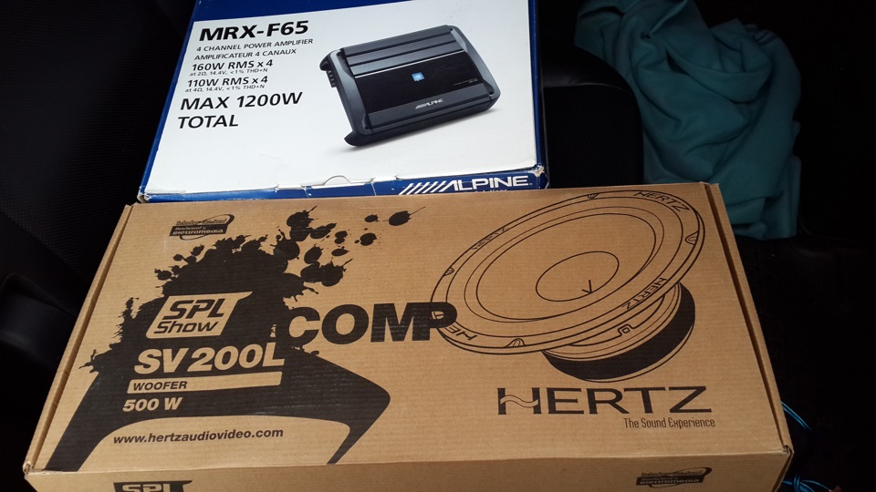 Мидбас Hertz SV 200L — Toyota Highlander (XU40), 3,5 л, 2013 года | автозвук | DRIVE2