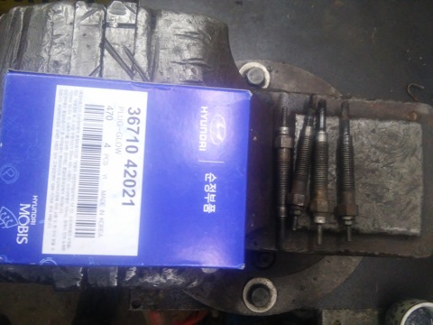 3671042021 Plug-glow KIA HYUNDAI | Запчасти на DRIVE2