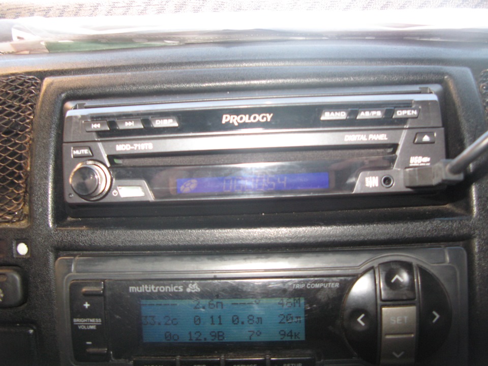 Нова dvd магнитолка c экраном PROLOGY MDD-719TS — ГАЗ Газель, 2,7 л, 2003 года | автозвук | DRIVE2