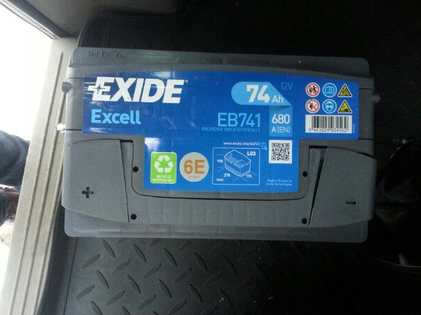 Новый аккумулятор — Chrysler Town and Country IV, 3,3 л, 2003 года ...