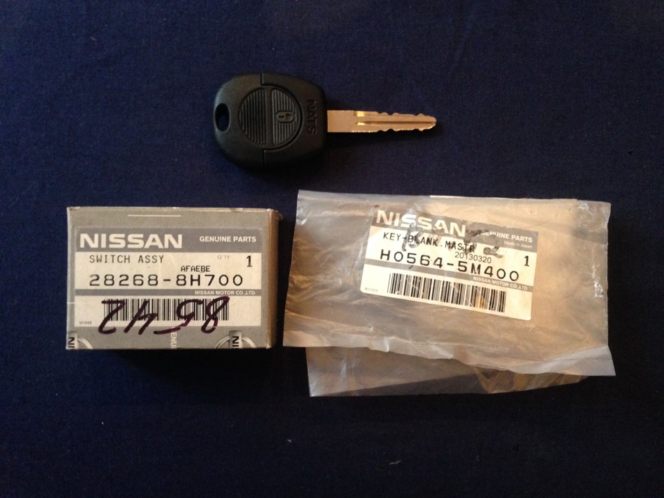H05645M400 Ключ зажигания NISSAN INFINITI | Запчасти на DRIVE2