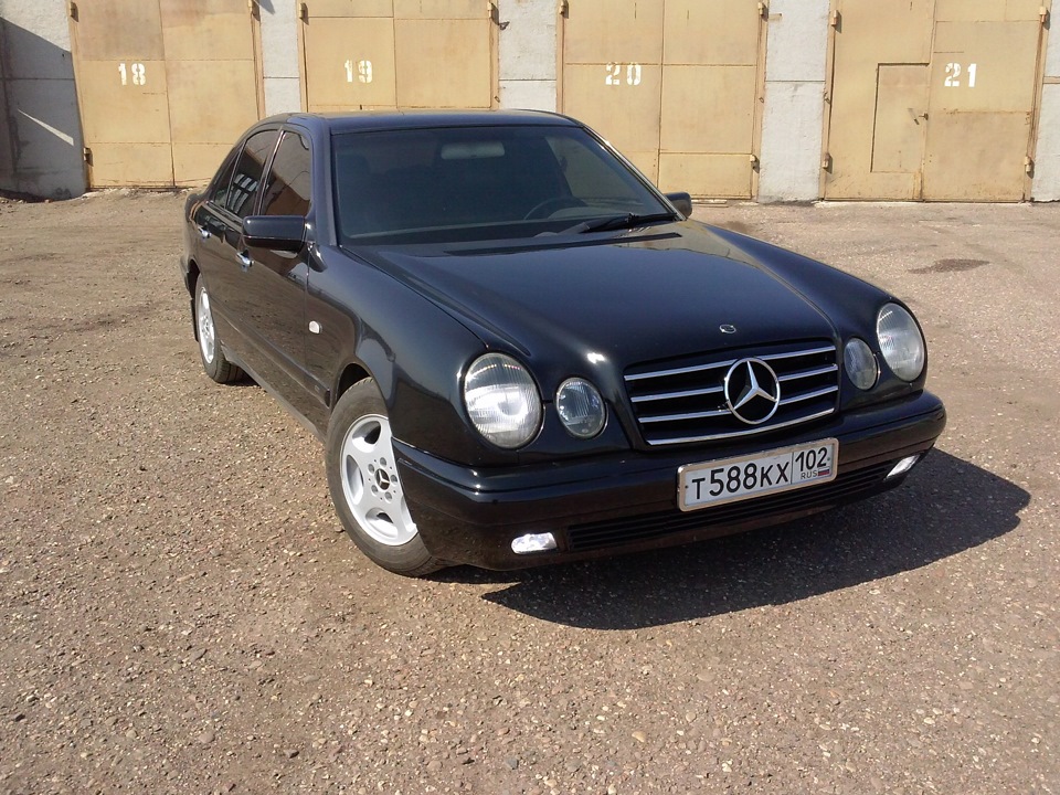 Вот он в душе BRABUS… — Mercedes-Benz E-Class (W210), 2,4 л, 1998 года | тюнинг | DRIVE2