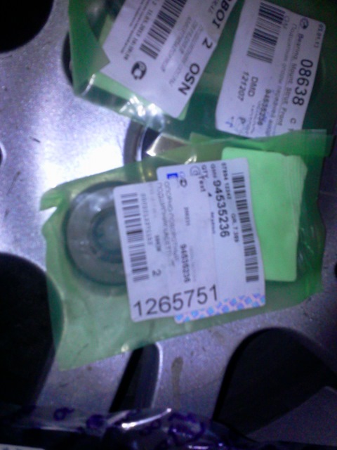 94535236 Подшипник опорный амортизатора переднего GM | Запчасти на DRIVE2