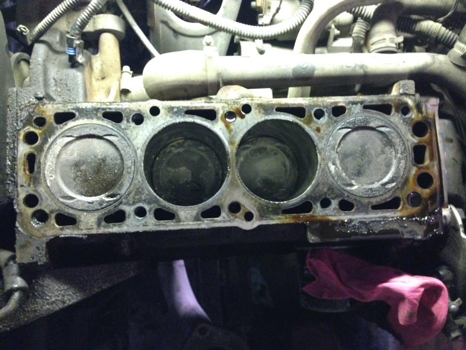 Замена прокладки ГБЦ и как обычно новый нежданчик … — ЗАЗ Lanos, 1,6 л ...