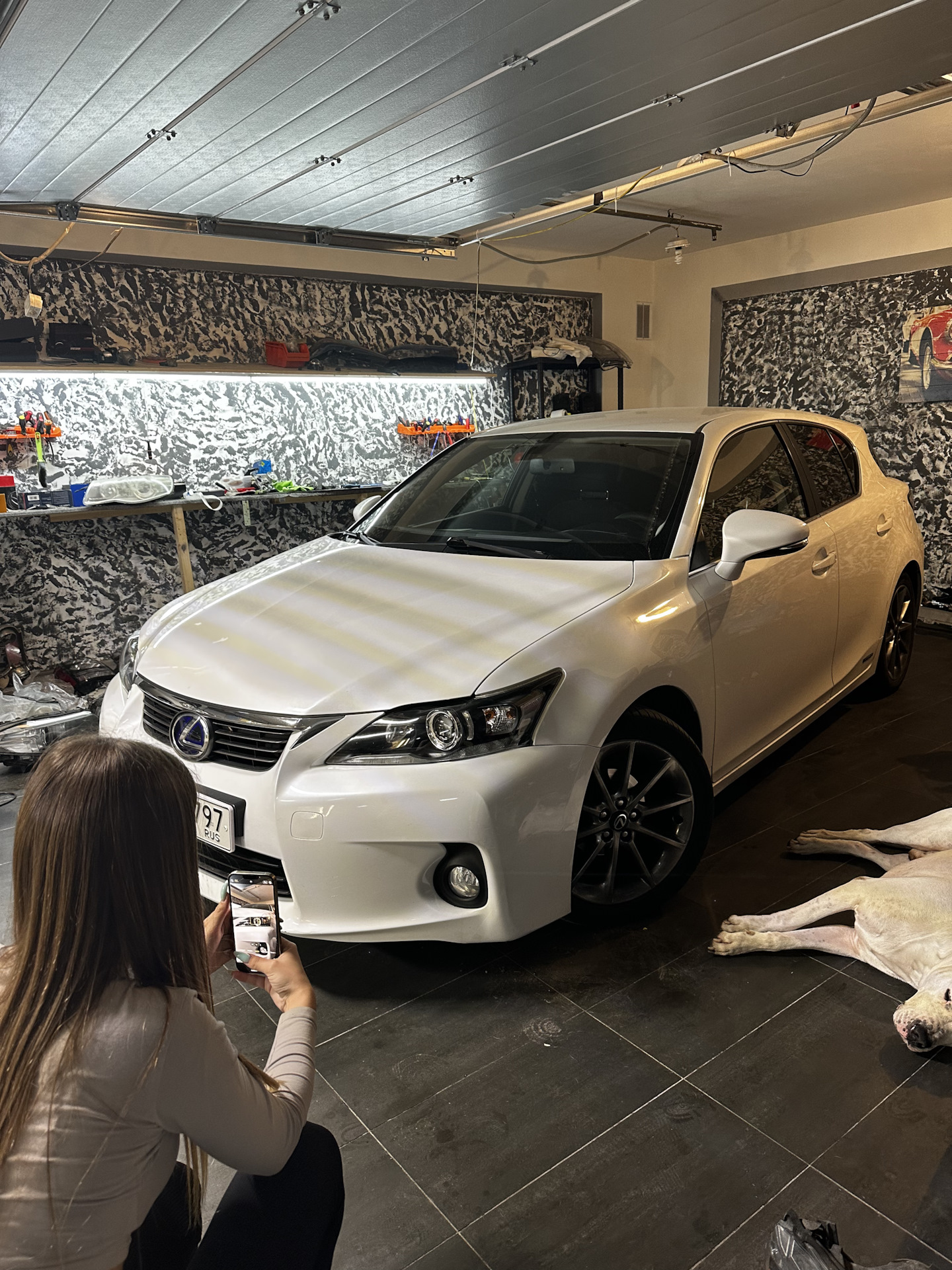 Optima Premium Bi-LED Lens, SRT Double Chip 3.0", 5500К — Lexus CT 200h ...