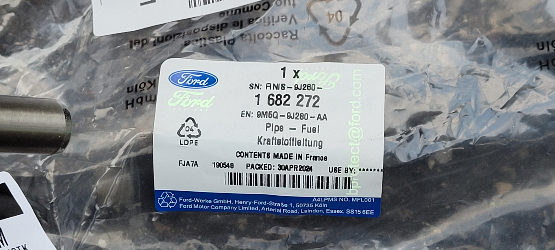 Заменил трубку между ТНВД и топливным фильтром — Ford Kuga (2G), 2 л ...