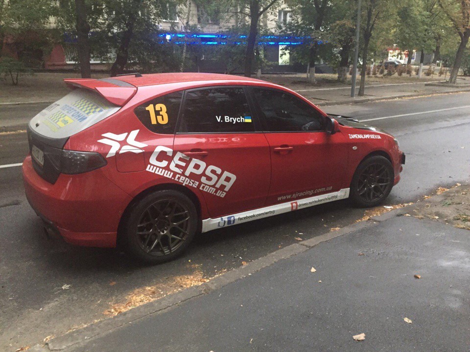 Новый внешний вид ;) — Subaru Impreza WRX (GH/GE/GV/GR), 2,5 л, 2008 ...