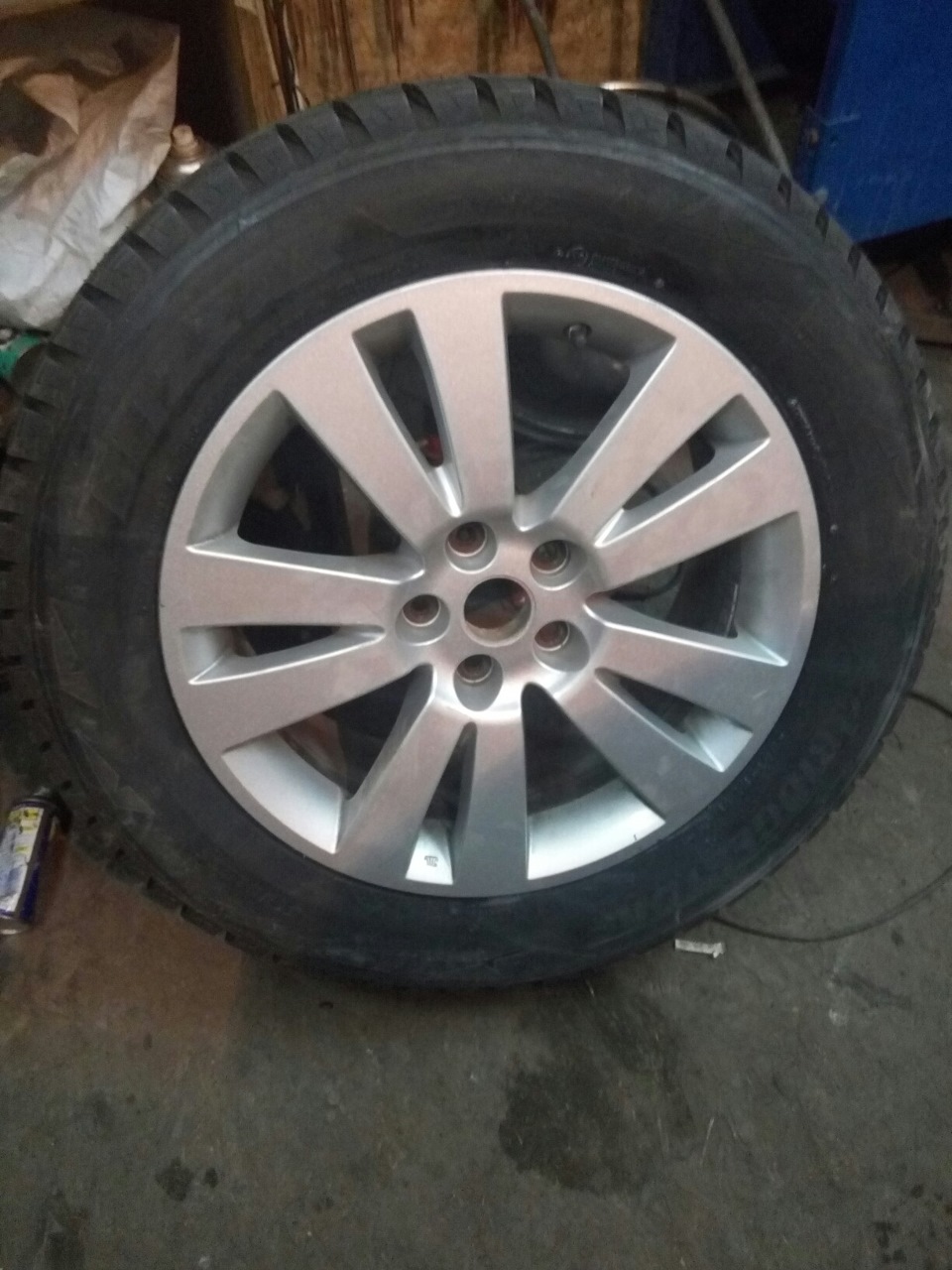 Зимняя резина на Трибуху. — Subaru Tribeca B9, 3,6 л, 2008 года | шины ...