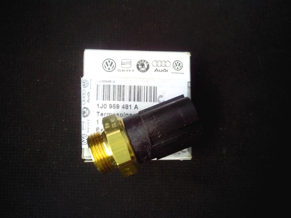 1J0959481A Термовыключатель, двойной VAG | Запчасти на DRIVE2