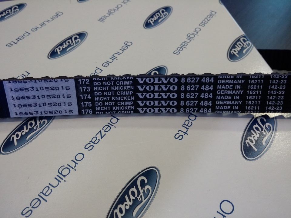 8627484 РЕМЕНЬ ГРМ ЧЗ 142 Volvo | Запчасти на DRIVE2
