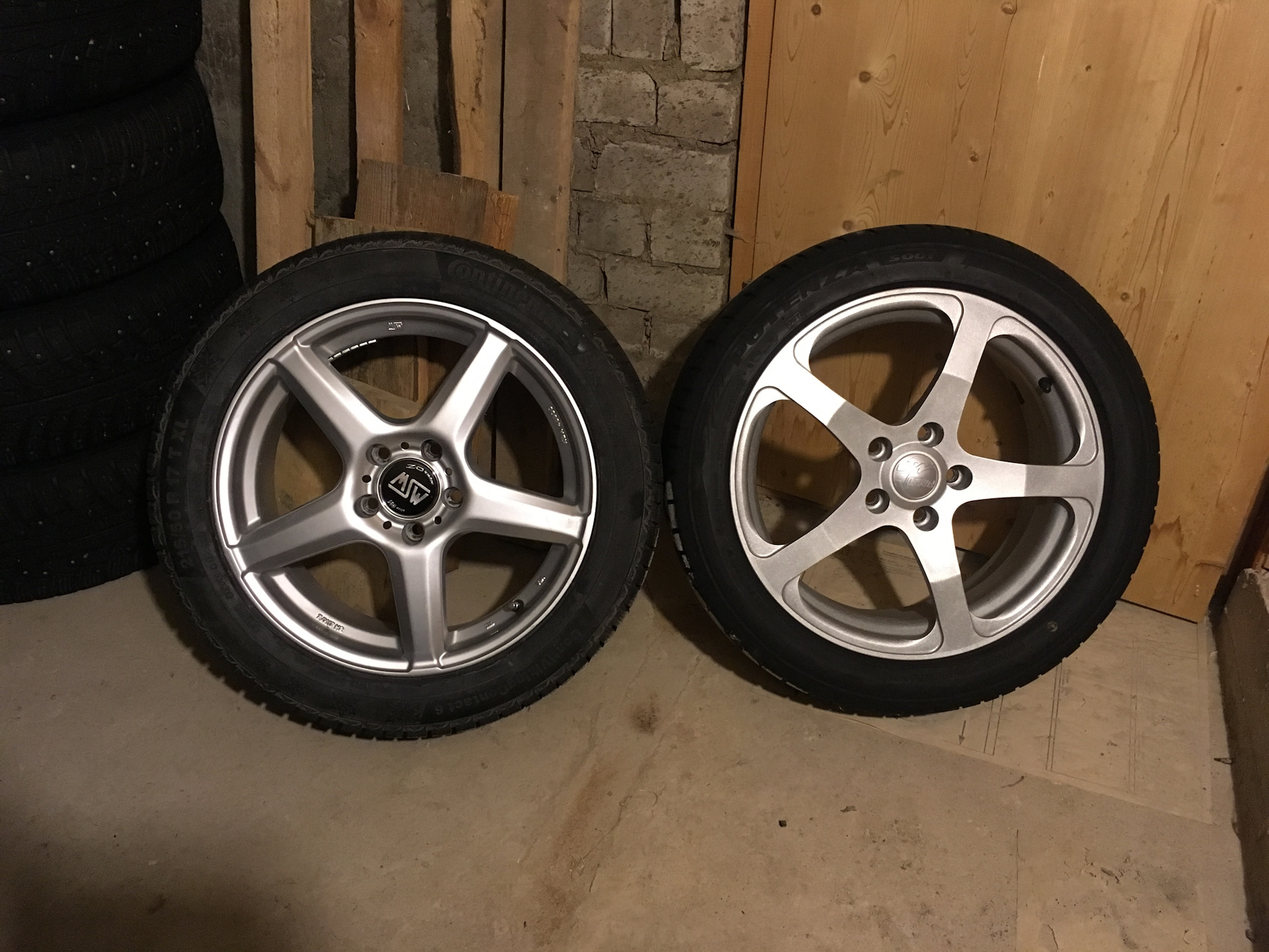 Вымутил MSW type 14 в размере 17*7 — Skoda Octavia A7 Mk3, 1,2 л, 2013 ...