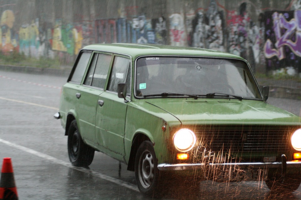 Гонки на телецентре))(часть5) — Lada 2102, 1,2 л, 1972 года | покатушки | DRIVE2